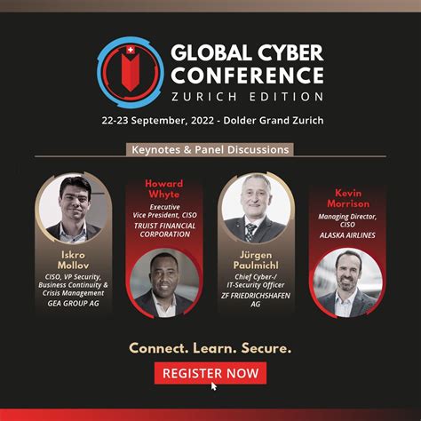 Swiss Cyber Institute On Linkedin Global Cyber Conference 2022 Swiss Cyber Institute