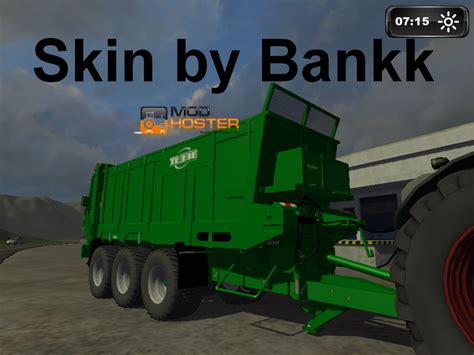 FS2011 Tebbe HS320 v 2 skin by Bankk manure spreader Mod für Farming