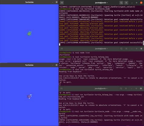 Ros2 Foxy Tutorial 한글 번역 3 Understanding Nodes
