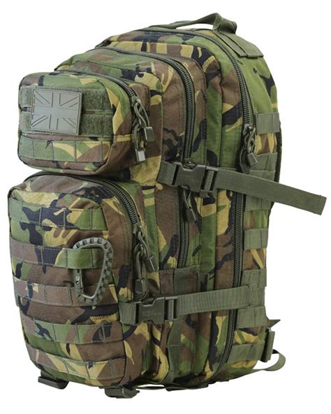 Buy British Army Day Pack Sack Combat Rucksack Bergen Molle Dpm Camo 28