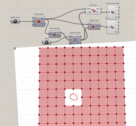MeshFaceList DeleteFaces Also Deletes Vertices Scripting McNeel Forum