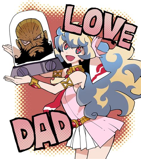 Nia Teppelin And Lordgenome Tengen Toppa Gurren Lagann Drawn By