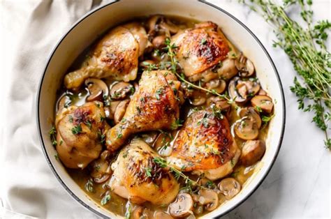 Chicken Fricassee Insanely Good
