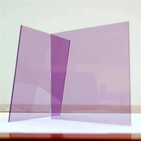 Violet Color Architectural Flat Glass Hhg Glass