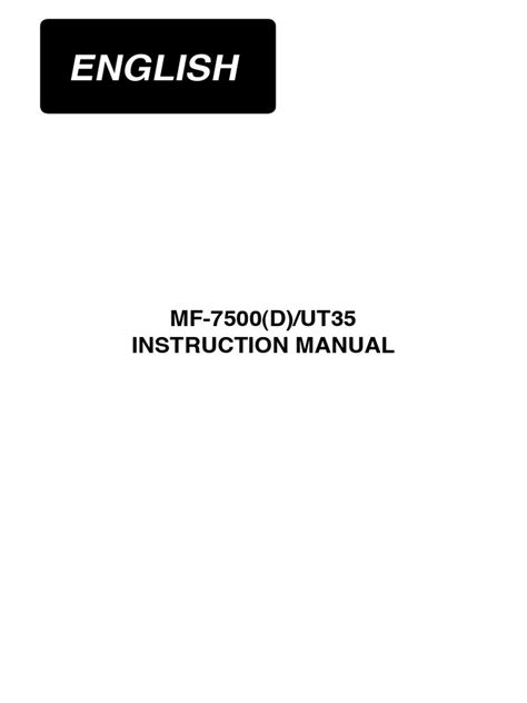 Instruction Eg Pdf