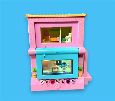Pixel Chix 2 Story House With Rooftop Pool Electronic Virtual Etsy