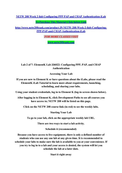 Netw 208 Week 2 Ilab Configuring Ppp Pap And Chap Authentication Ilab