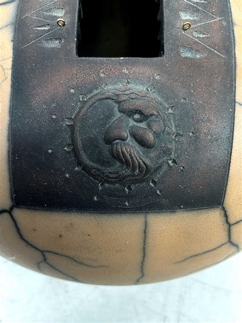 Lot Jacobson Signed Raku Pottery Vase