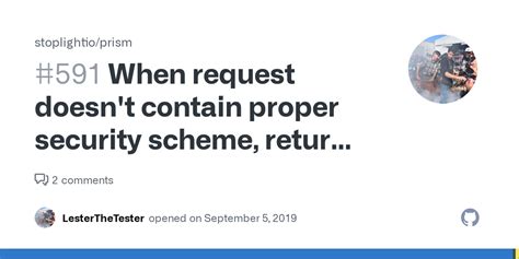 when request doesn t contain proper security scheme return the user