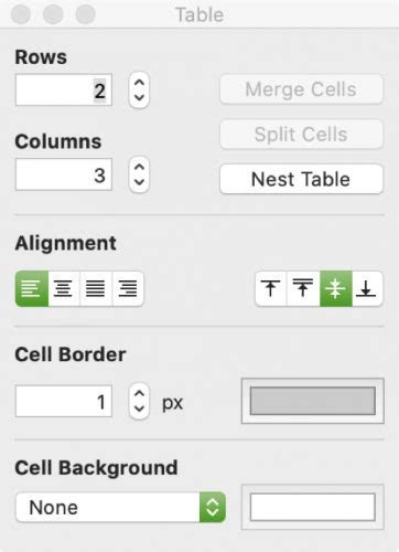 How To Work With Tables And Lists In Textedit On Mac
