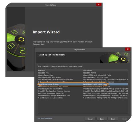 Legacy Import Wizard In Altium Designer Systematics