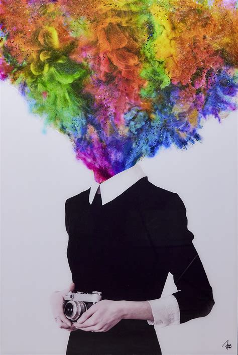 Girl With Head Exploding