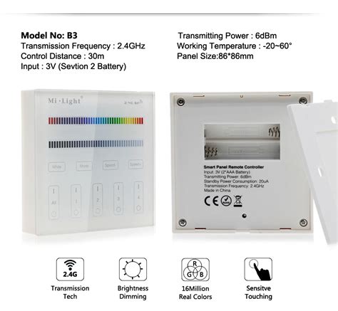 Milight Rgbw Led Controller Fut Fut Ibox Ibox B T