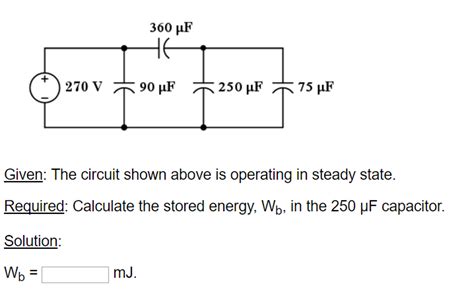 solved given the circuit shown above is operating in