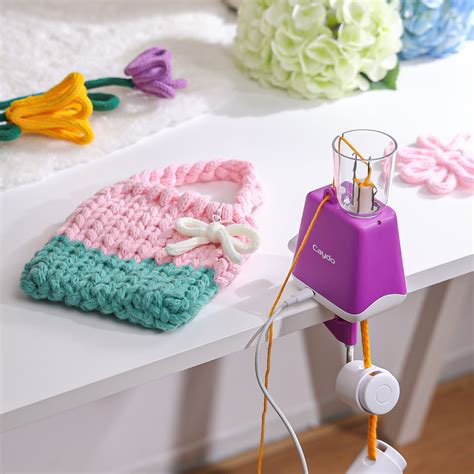 The Industrys First Electric I Cord Knitting Tricotin Machine I1 Pro