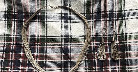925 Liquid Silver 30 Strand Necklace With 10 Strand Earrings Album On