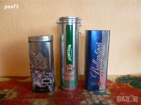 Метални кутии от уиски в Декорация за дома в гр Мадан Id42157318
