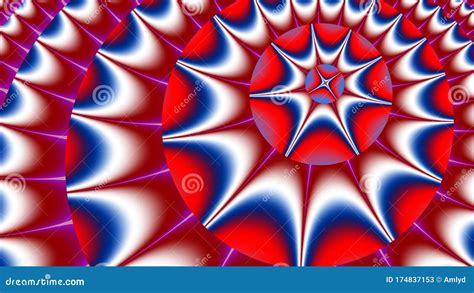 Colorful Stacked Circular Geometry Design Royalty Free Stock Image 263931958