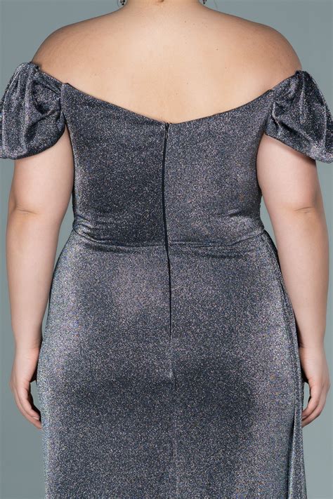 Long Burgundy Plus Size Evening Dress Abu2658