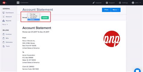 Sending Account Statements Hiveage Knowledge Base