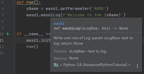 Python Tutorial — Wasdi Documentation Center Documentation