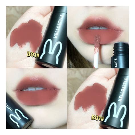 Lápiz Labial Negro Punk Gótico Color Marrón Mate 13 Unidad Cuotas