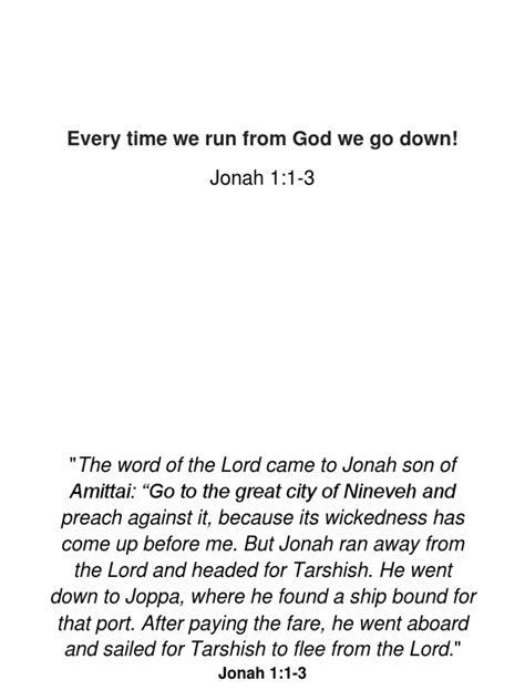 Jonah 1 Powerpoint Presentation Pdf Jonah Religious Behaviour