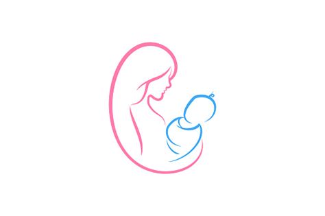 어머니와 아기 아이콘 벡터 기호입니다 엄마는 그녀의 아이 디자인 템플릿을 포옹 아기에 대한 스톡 벡터 아트 및 기타 이미지