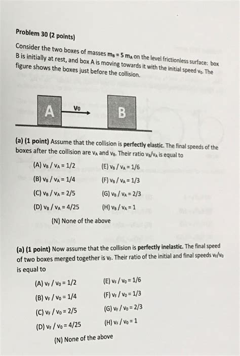 Solved Problem Points Consider The Two Boxes Of Chegg