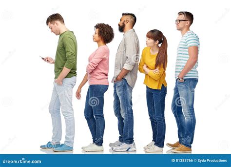Run In Queue Royalty Free Stock Photo CartoonDealer 2869029