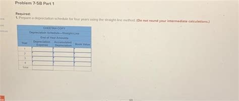 solved required information problem 7 5b determine