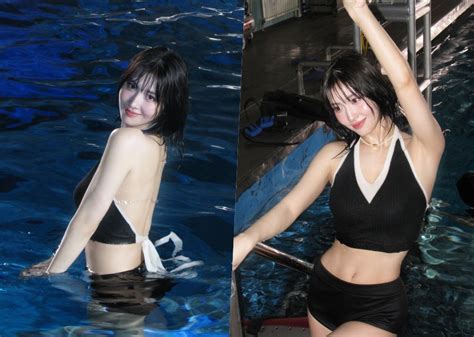 모모 육감적 등라인 뽐낸 비키니 자태…복근까지 건강美 철철 Pickcon