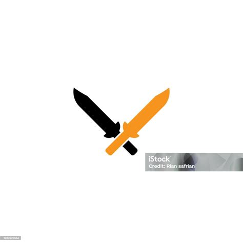 Knife Template Vector Stock Illustration Download Image Now Backgrounds Chef Cooking Istock