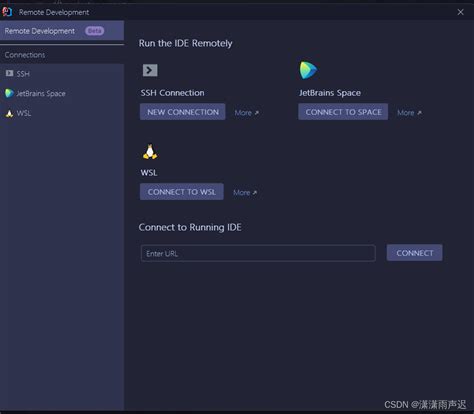 Idea远程开发 Csdn博客