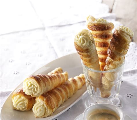 Blätterteig Cornets mit Zitronencreme Annemarie Wildeisen s KOCHEN