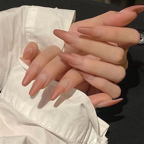 Matte Nude Nails Manicura De U As Manicura Manicura Para U As Cortas