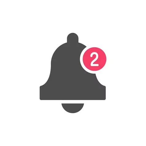 Notification Bell Icon Inbox Message Royalty Free Vector Vector
