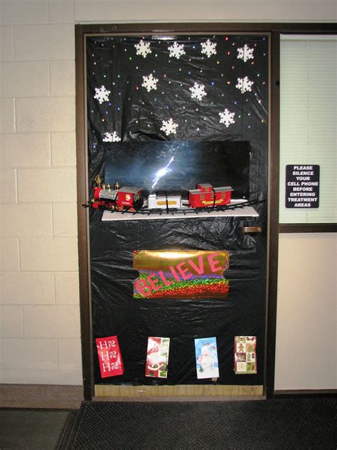 The Polar Express Christmas Door Decorations Door Decorating Contest