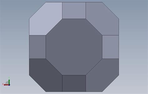 截断立方八面体 solidworks 2011 模型图纸免费下载 懒石网
