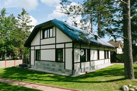 Фахверк с зеленой крышей в интерьере (52 фото) - красивые картинки и HD ...