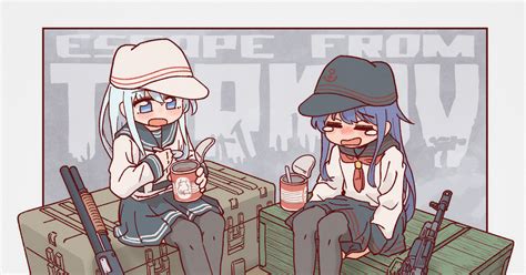 艦これ 艦これ×escape From Tarkov！ ぼっちゃなゐのイラスト Pixiv