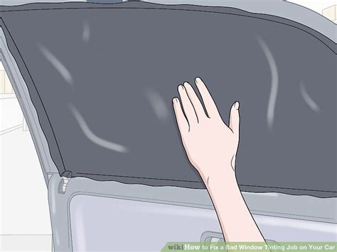 How To Fix A Bad Window Tinting Job On Your Car 13 Steps
