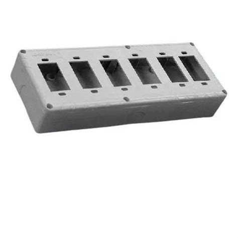 Raj Kumar Polished 6 Way Pvc Switch Box At Rs 18piece In Kanpur Id