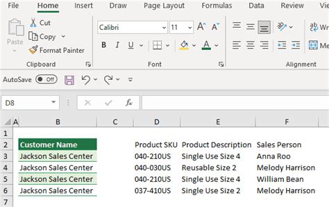 How To Use The Format Painter In Excel