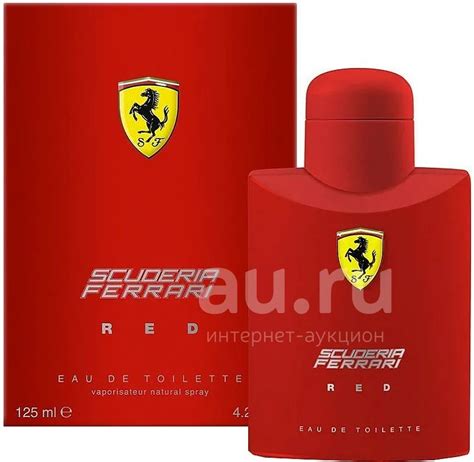 Туалетная вода Ferrari Scuderia Ferrari Red — купить в Красноярске ...