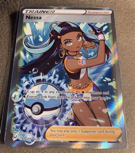Mavin Pokemon Lost Origin Nessa TG27 TG30 Trainer Gallery Ultra Rare