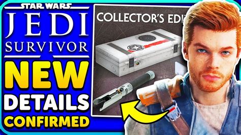 Star Wars Jedi Survivor Release Date Collectors Edition Confirmed