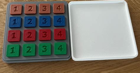 Sudoku Hlavolam By Ermin Download Free Stl Model