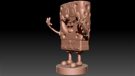 Spongebob 3d Model 3d Printable Cgtrader