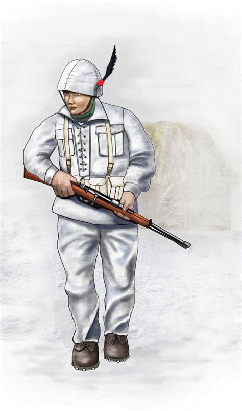 Alpino Battaglione Monte Cervino Ww2 1942 Ussr By Andreasilva60 On
